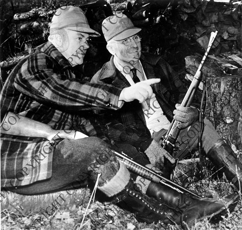 Senator Truman deer hunting with Judge Duffy | Harry S. Truman