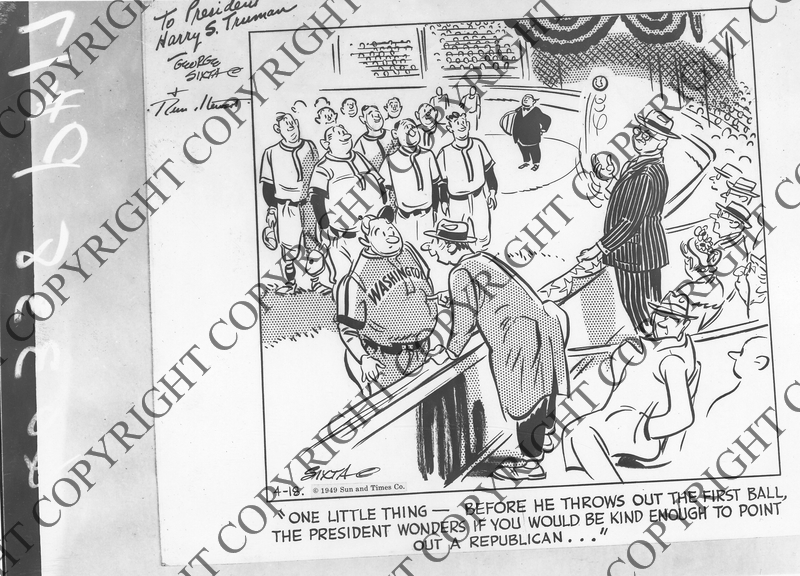 Cartoon by George Sixta | Harry S. Truman