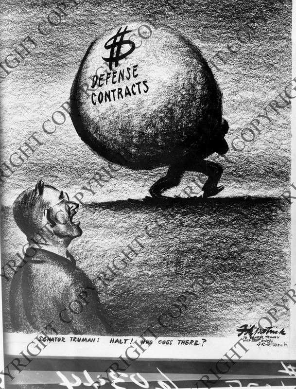 Cartoon by Fitzpatrick | Harry S. Truman