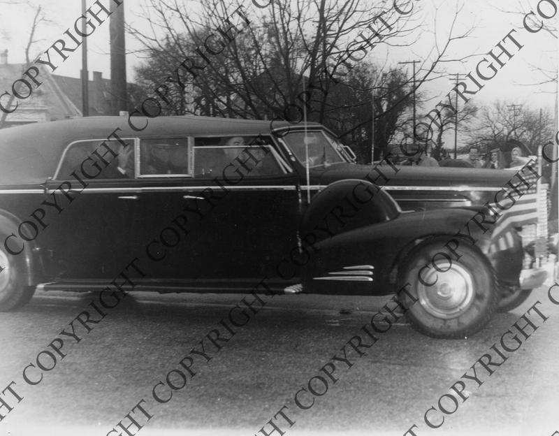 President Truman in a car with others | Harry S. Truman