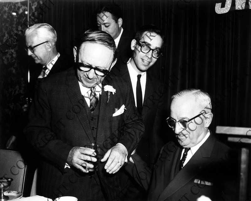 Truman and Weinberg sit | Harry S. Truman