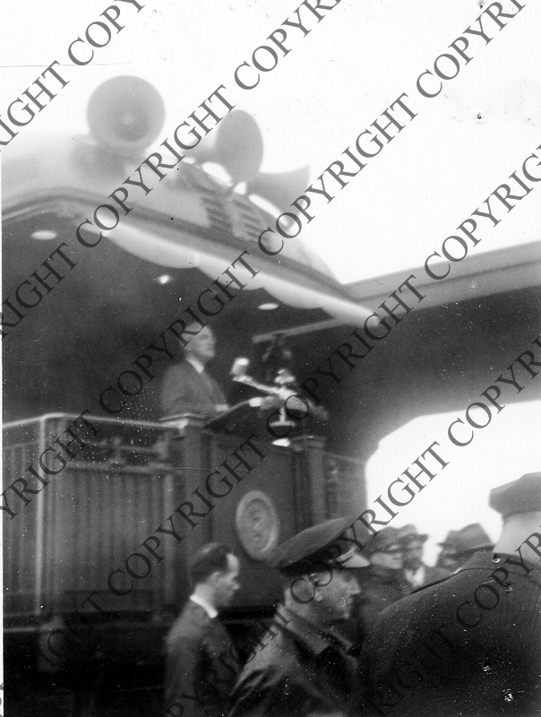 Truman on campaign train, New York | Harry S. Truman