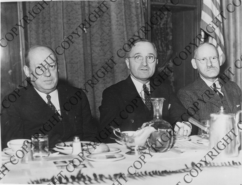 Senator Harry S. Truman at a dinner | Harry S. Truman