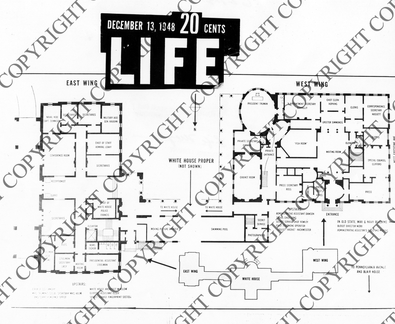 Floor plan of the White House | Harry S. Truman