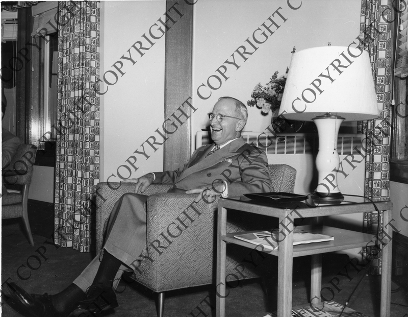 Informal Portrait of Harry S. Truman Laughing | Harry S. Truman