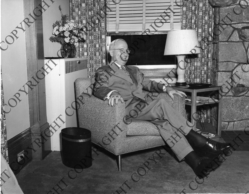 Former President Harry S. Truman Smiling and Laughing | Harry S. Truman