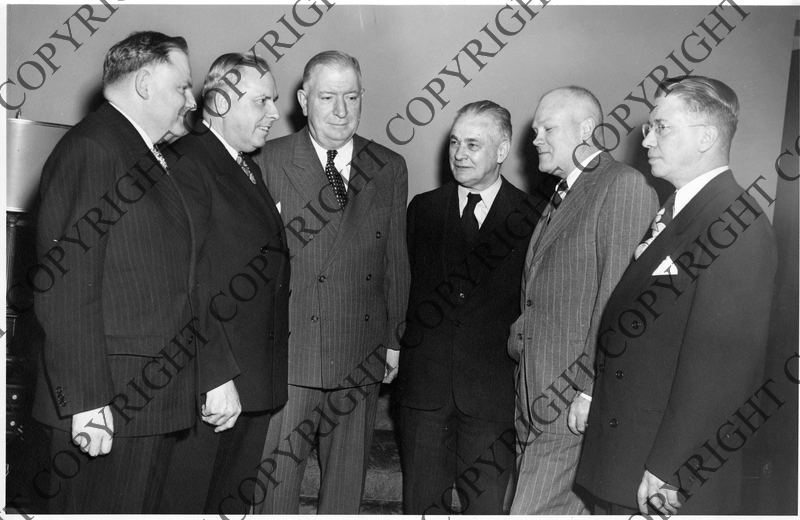 John Redding With Group of Men | Harry S. Truman