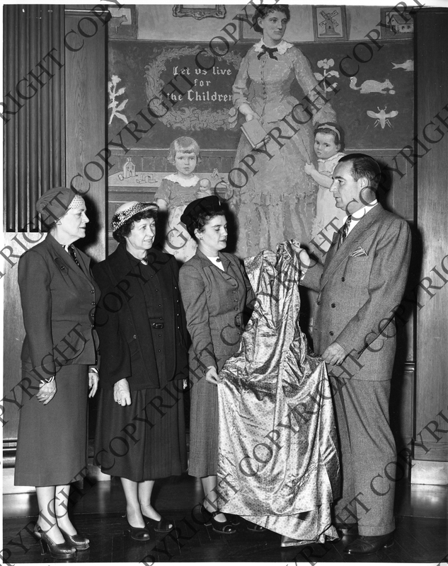 Bess Truman Inaugural Gown