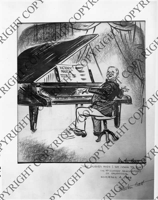 Cartoon - Newton Pratt | Harry S. Truman