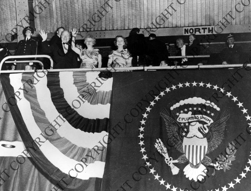 President Truman and family at the inaugural gala | Harry S. Truman