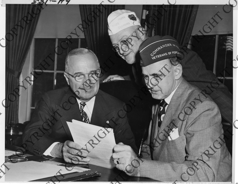 President Harry S. Truman Presented With Lyall Beggs | Harry S. Truman