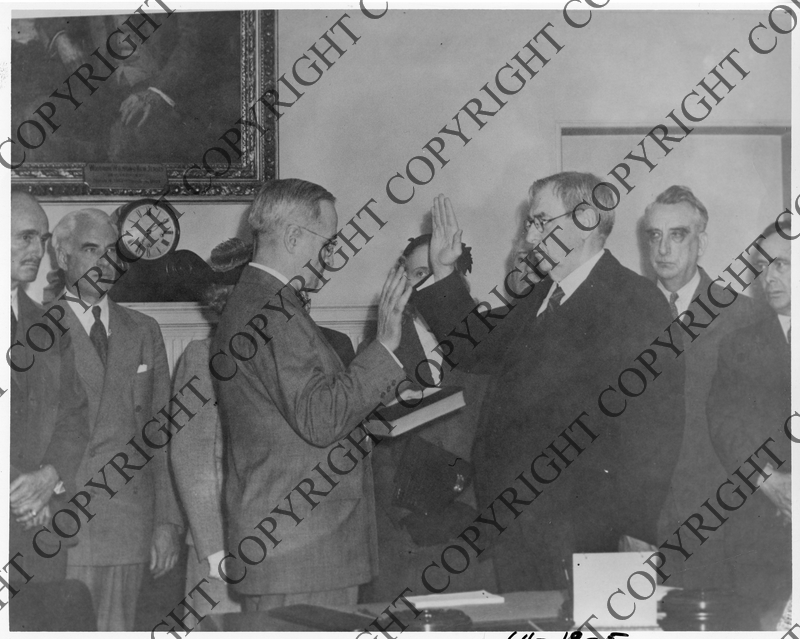 Vice President Harry S. Truman is Sworn in as President of the United ...