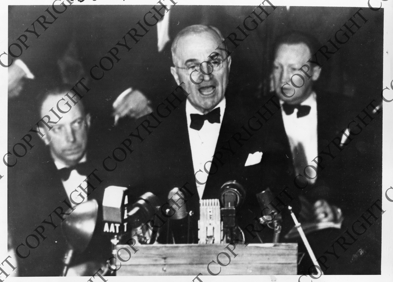 President Harry S. Truman Delivers Jefferson-Jackson Day Address ...