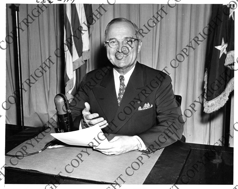 President Harry S. Truman Reads Speech | Harry S. Truman