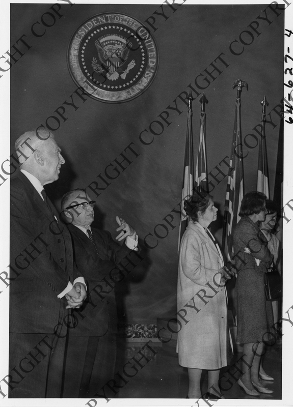Dr. Arthur Toynbee in the Lobby of the Truman Library | Harry S. Truman