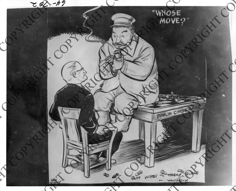 Stalin Cold War Cartoon