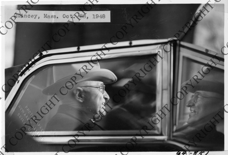 President Harry S. Truman Riding in a Car | Harry S. Truman