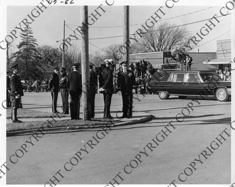 Hearse Carrying the Body of Former President Harry S. Truman | Harry S ...