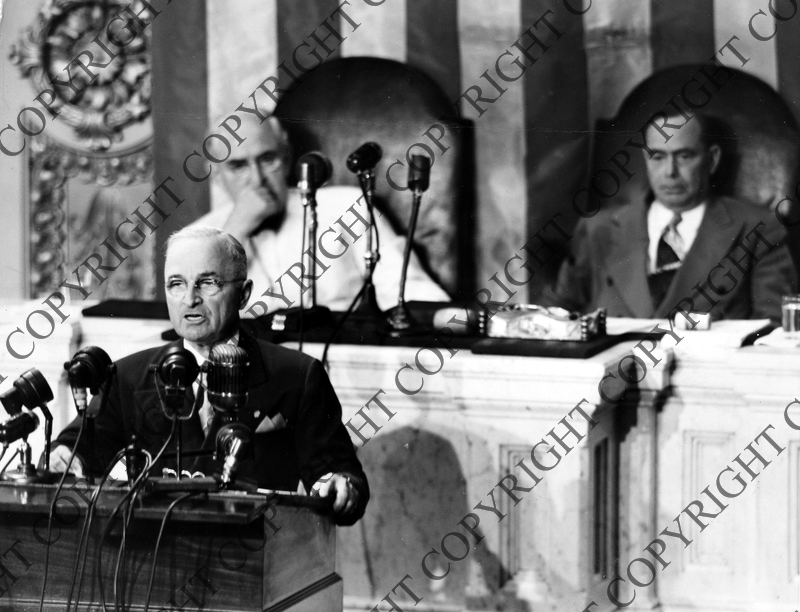Truman addressing Congress | Harry S. Truman