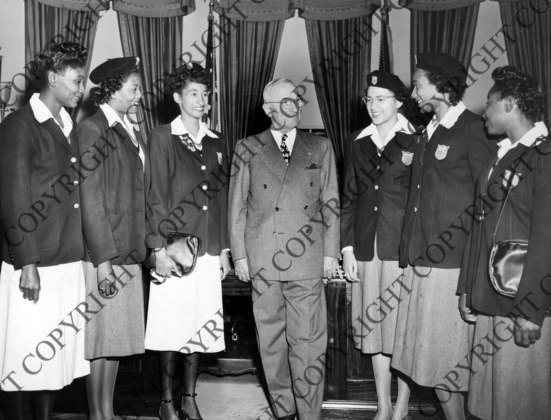 African American Women Olympic Stars Meet President Truman | Harry S ...