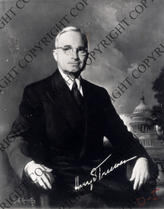 President Truman's Presidential Portrait Painted by Greta Kempton of ...