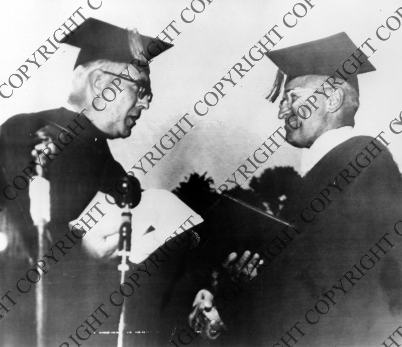 Former President Harry S. Truman Receives Honorary Degree from ...
