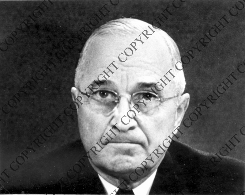 A Serious Faced Harry S. Truman | Harry S. Truman