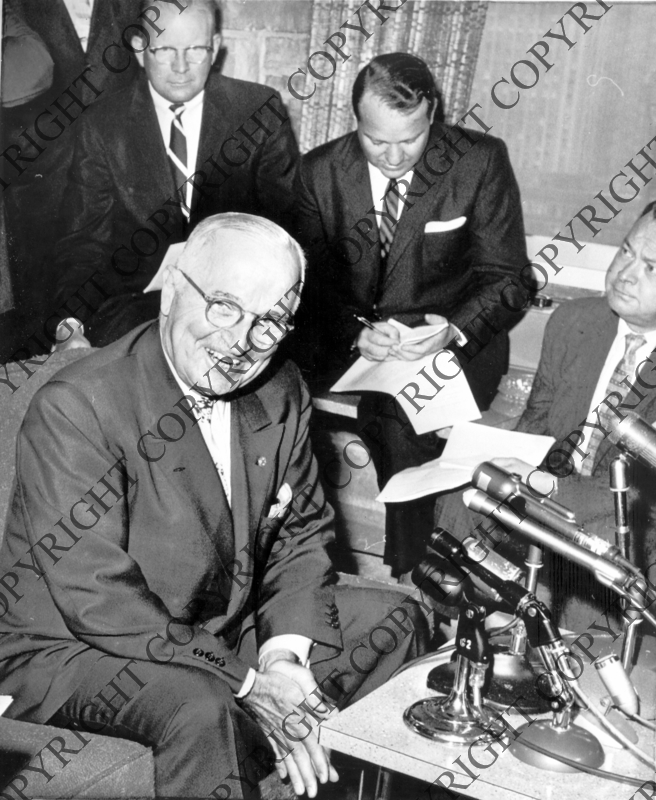 Harry S. Truman at Press Conference in Chicago | Harry S. Truman
