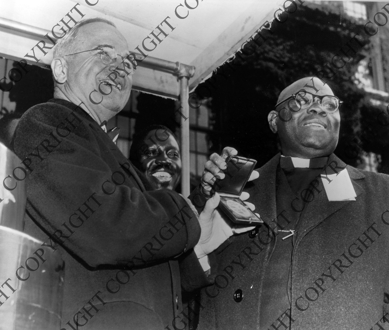 President Truman Receives an Award in Harlem | Harry S. Truman