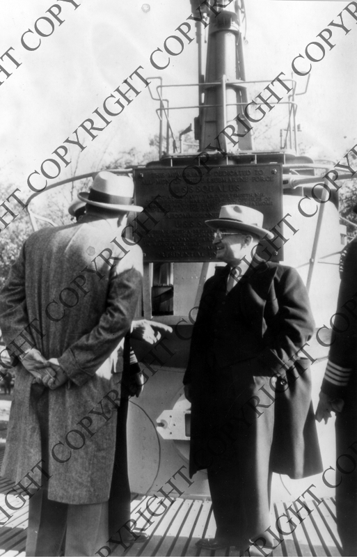 President Truman Talks with Former Navy Secretary John L. Sullivan ...