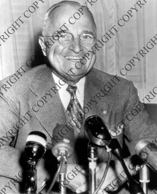 President Truman Poses for Press | Harry S. Truman