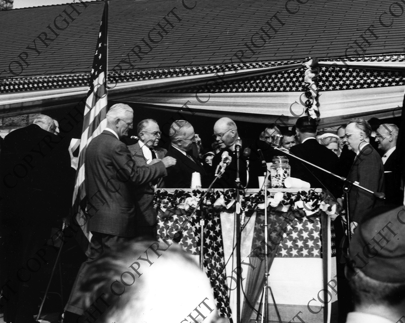 Harry Truman and Friends at Truman Library Groundbreaking | Harry S. Truman