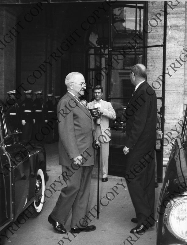 Harry S. Truman at U. S. Embassy in Rome | Harry S. Truman