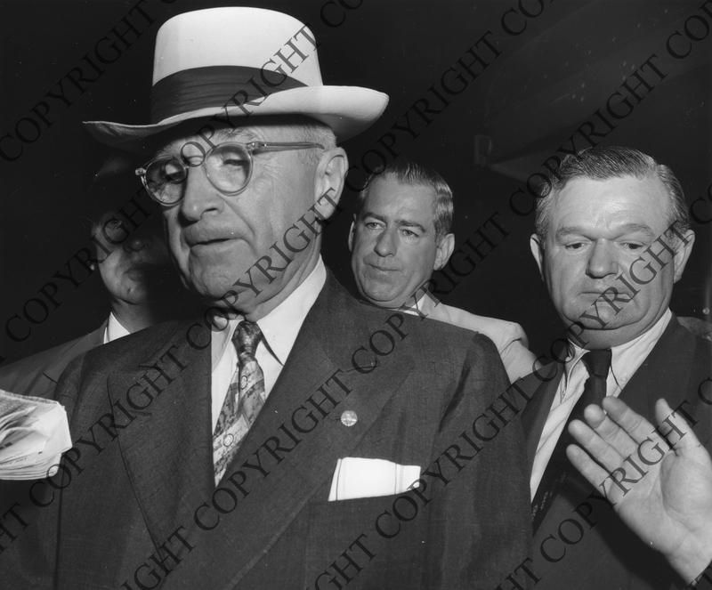 Truman With Unidentified Persons In New York, New York | Harry S. Truman