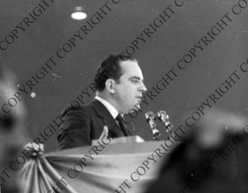 Governor Frank Clement of Tennessee at the 1956 Democratic Convention ...