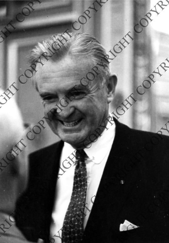 Senator Stuart Symington of Missouri at National Democratic Club ...