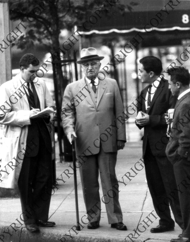 Former President Truman on His Morning Walk | Harry S. Truman