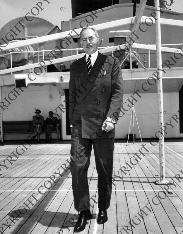 Dean Acheson in full-length walking pose | Harry S. Truman