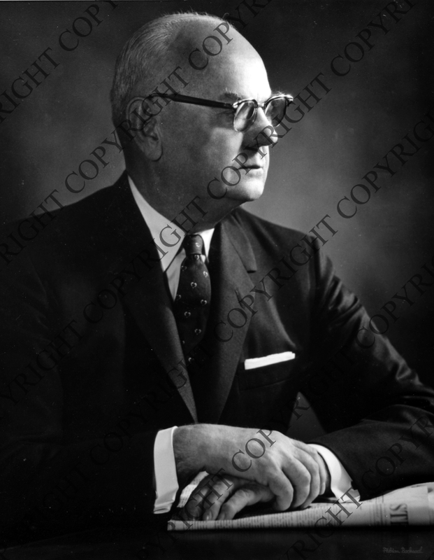 Fabian Bachrach Portrait of John W. Snyder | Harry S. Truman