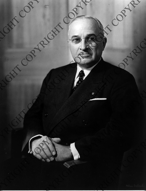 Seated Photograph of Harry S. Truman by Fabian Bachrach | Harry S. Truman
