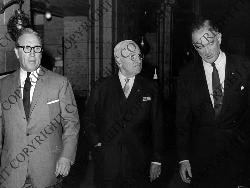 Former President Truman with Missouri Senator Stuart Symington During ...