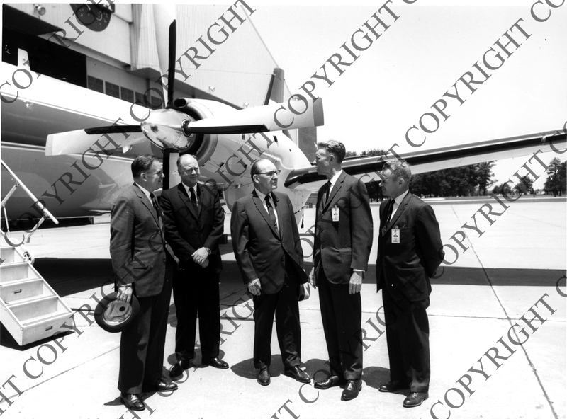 James E. Webb, NASA Administrator; Dr. Elmer B. Staats, Comptroller ...